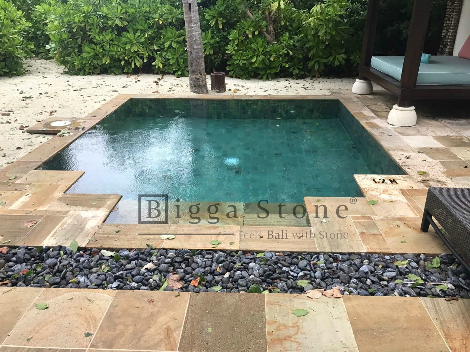 Golden Yellow Palimanan Stone - Elegant Bali Sandstone - Feels Bali ...