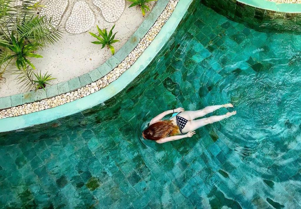Green Sukabumi Stone - The Best Swimming Pool Tiles - Feels Bali with ...