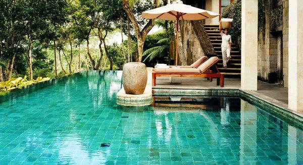 Green Sukabumi Stone - The Best Swimming Pool Tiles - Feels Bali with ...