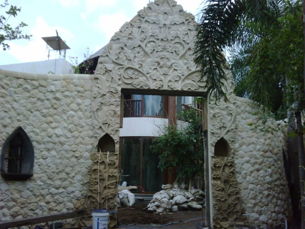 White Palimanan Stone - Luxury Limestone Tiles - Feels Bali with stone ...