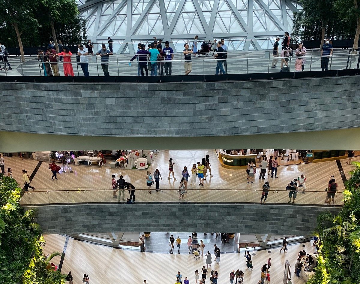 Look The Beauty of Magical Place, Jewel Changi Airport Singapore ...